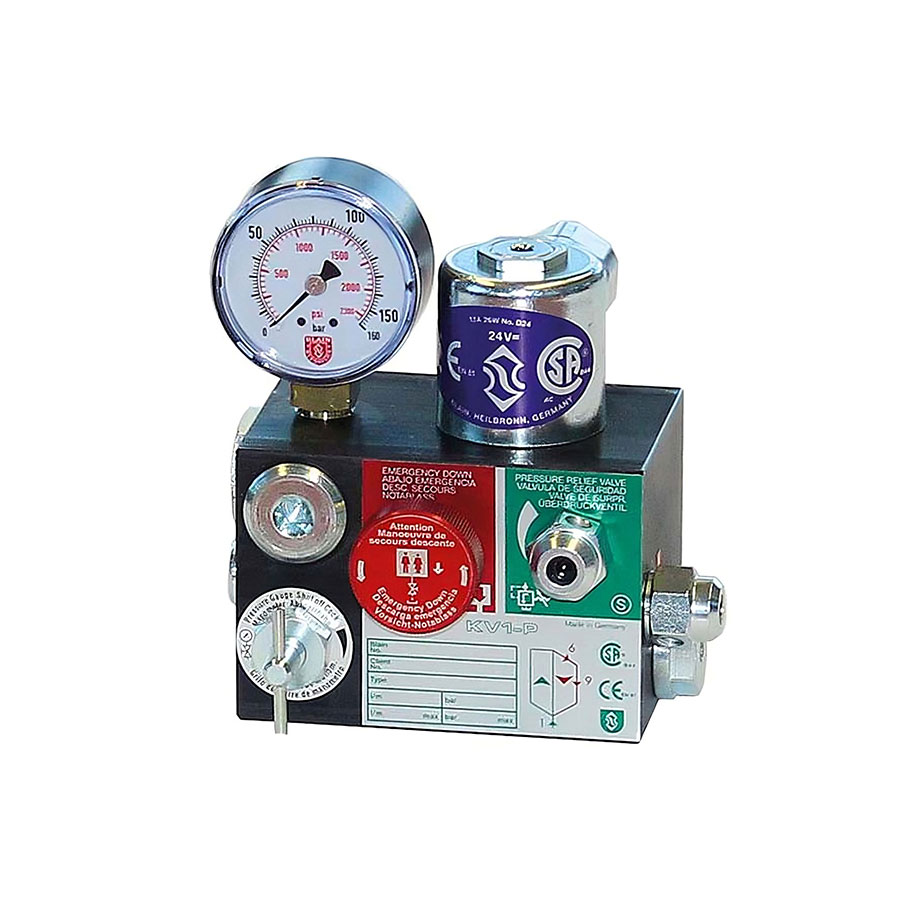 Elevator hydraulic valve and its types - اسکادلیفت | Skadlift
